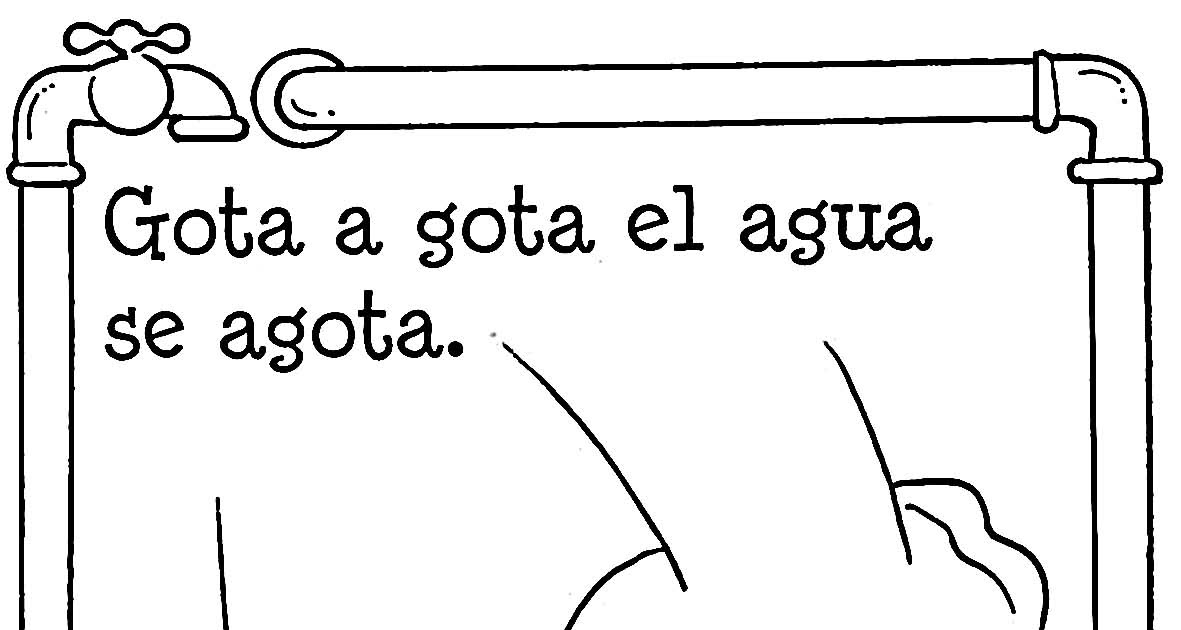 Trabajando en Educación Infantil: Gota a gota el agua se agota Trabajando en Educación Infantil: Gota a gota el agua se agota
