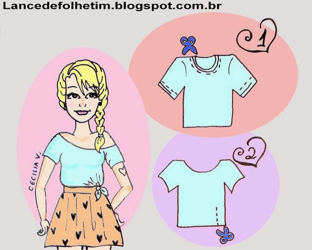 Micheli Maus Acessórios: Customização de Roupas