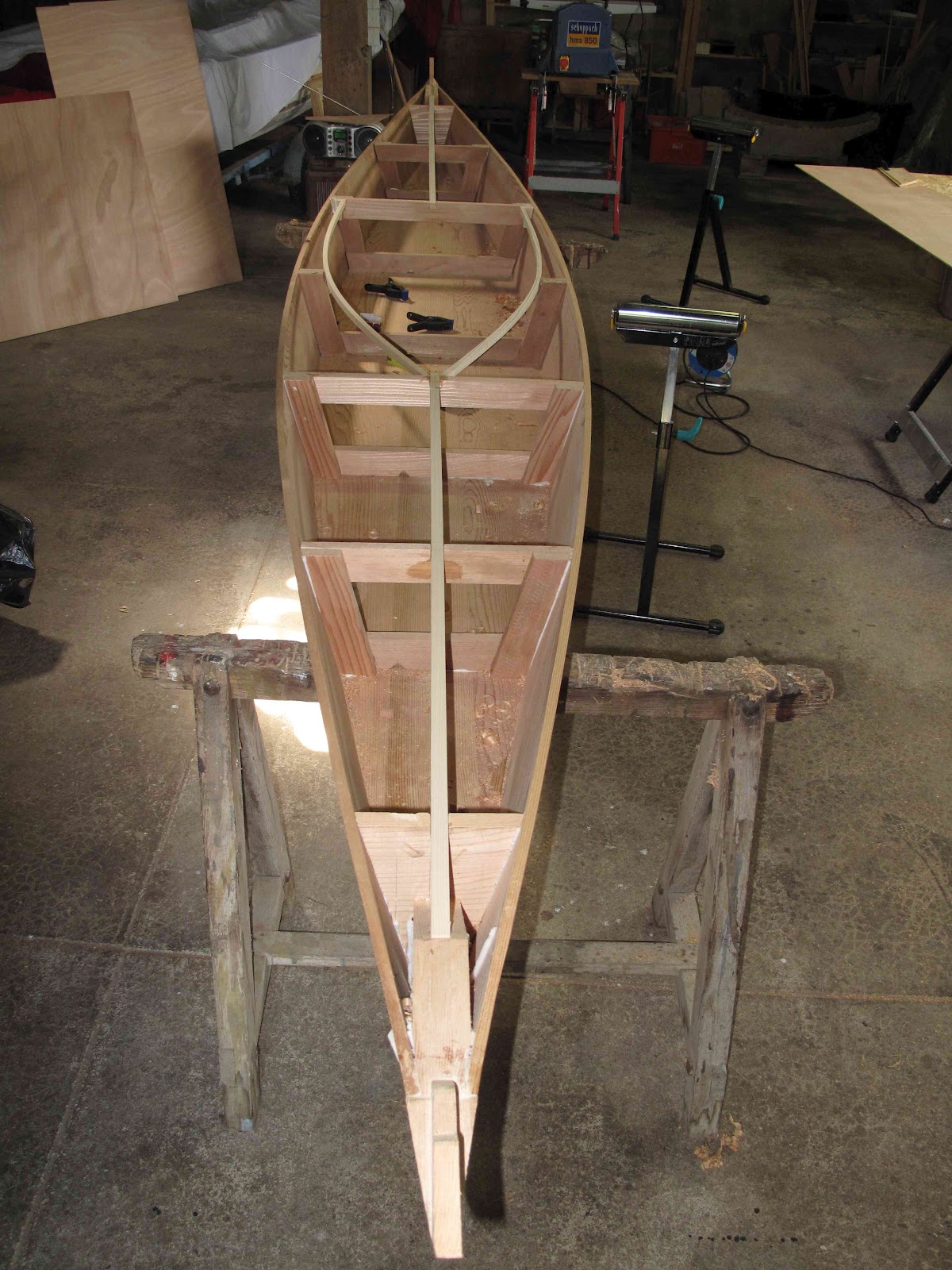 les poissons des arbres: construction d'une périssoire #9