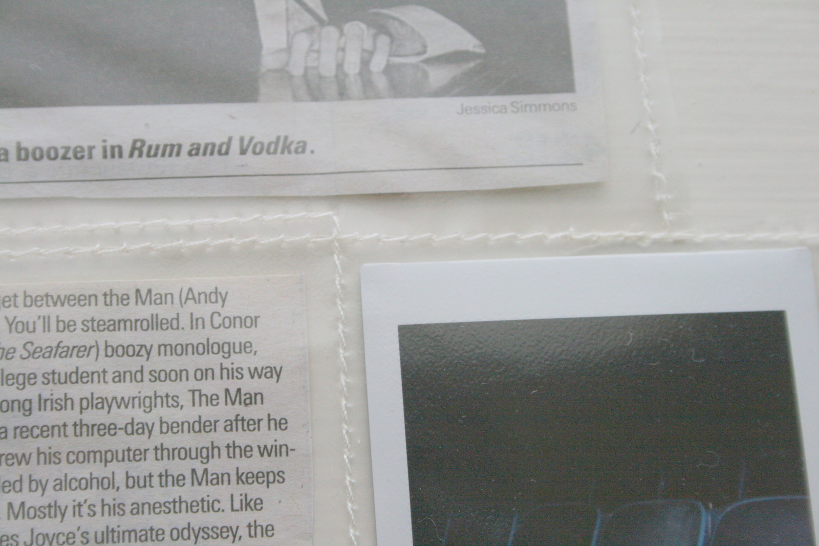 onetwothreepeaceful: Make it: Plastic photo inserts for art journals