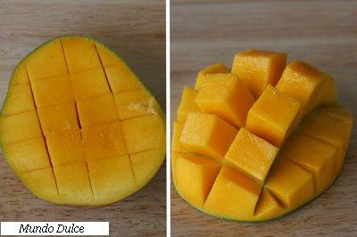 MUNDO DULCE: COMO PICAR CORRECTAMENTE UN MANGO*?