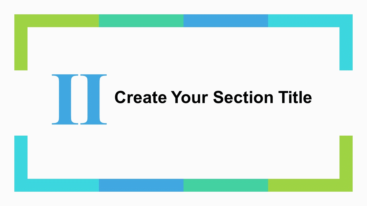 Color Stripe PowerPoint Templates - PowerPoint Free