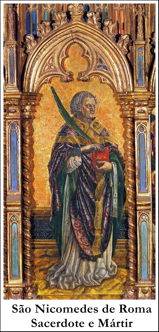Pale Ideas - Tradição Católica!: VIDAS DE SANTOS: SÃO NICOMEDES