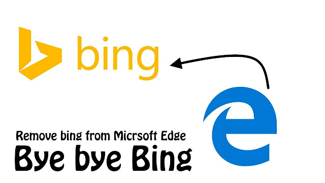 How to get rid of bing on microsoft edge - gotjas