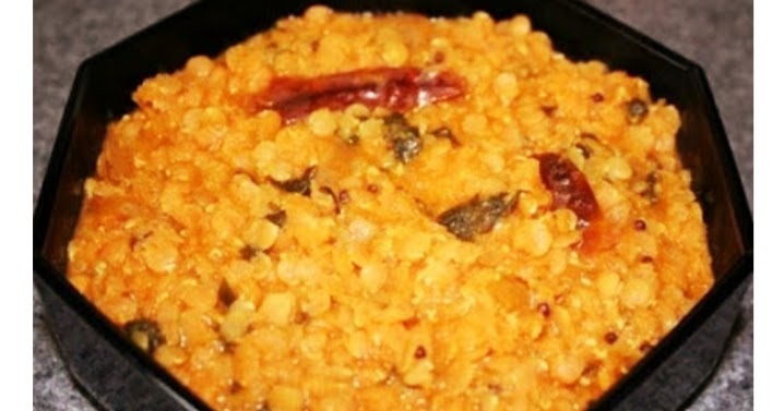 PARIPPU(Dhal/Daal/Lentils curry)