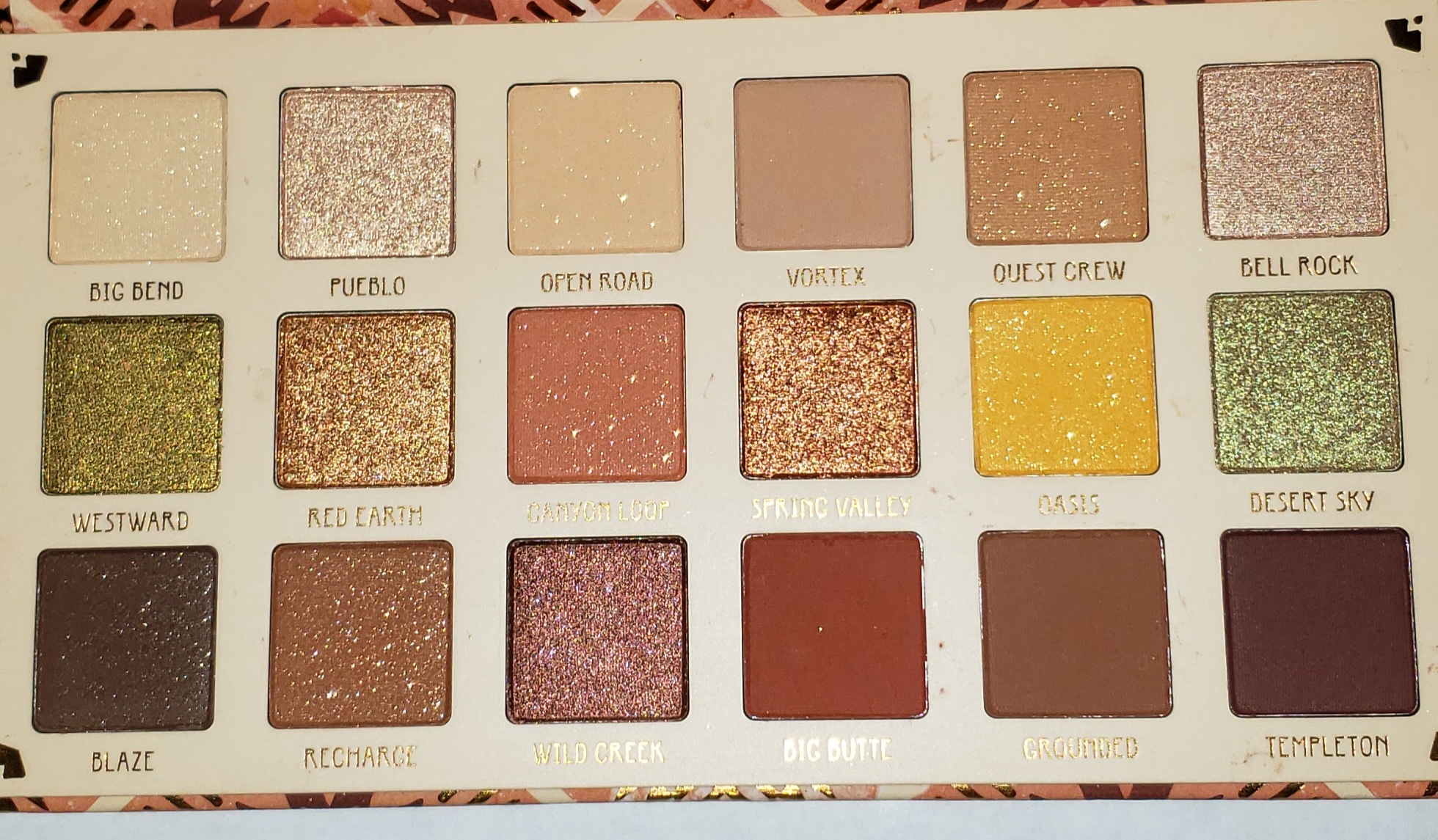 ColourPop Sandstone Palette