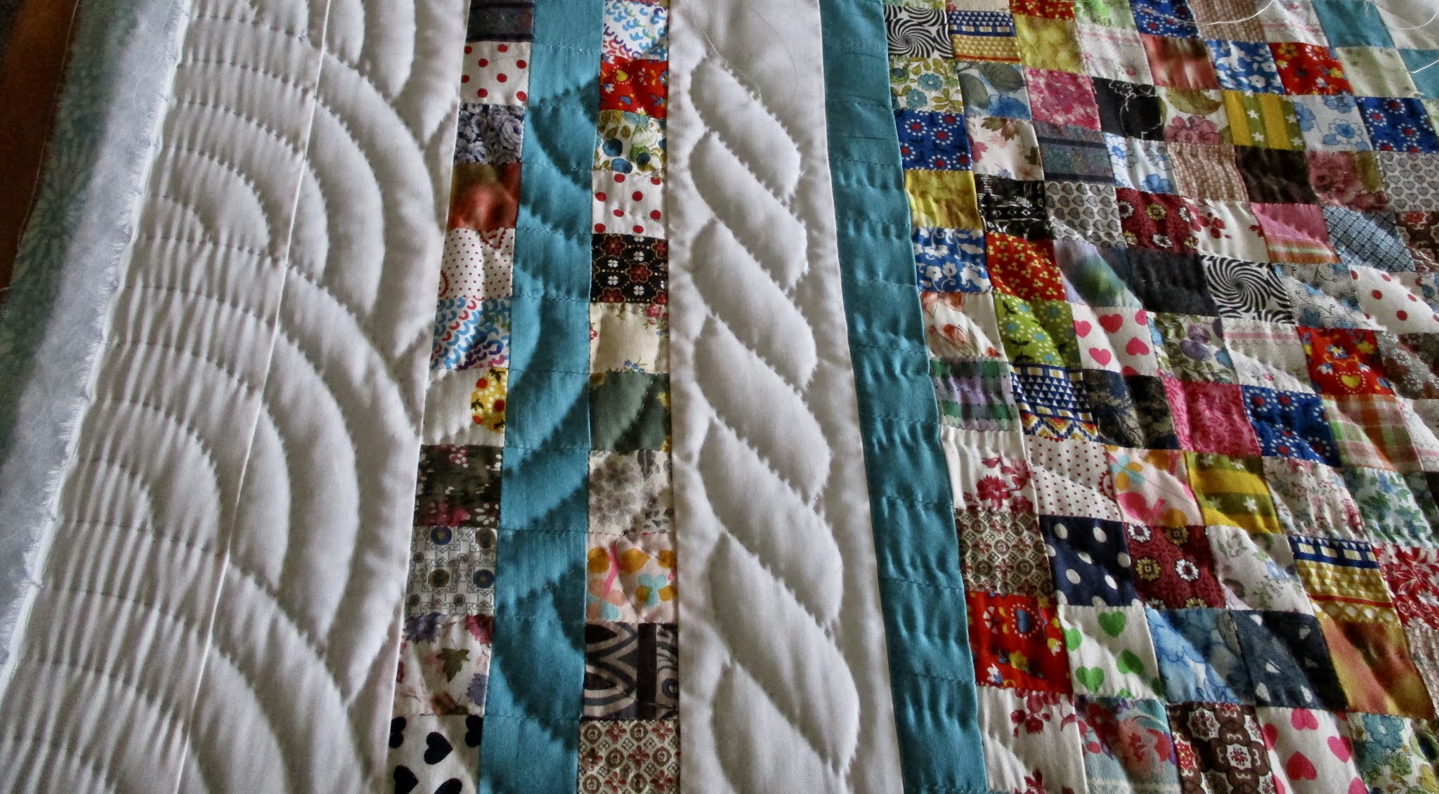 Gretchen's Little Corner: Slow Hand Quilting & Applique