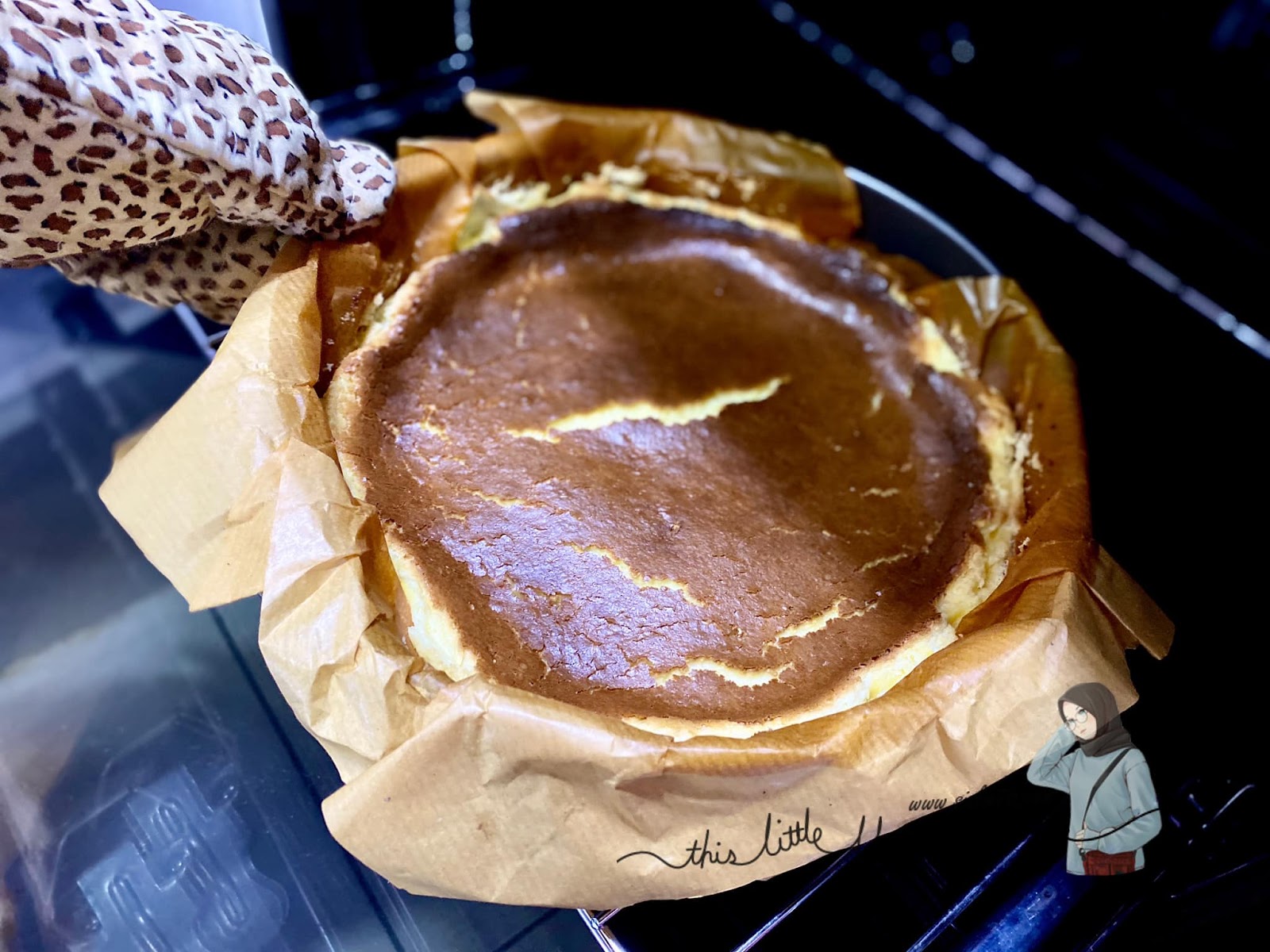 RESEPI BASQUE BURNT CHEESECAKE YANG SEDAP!