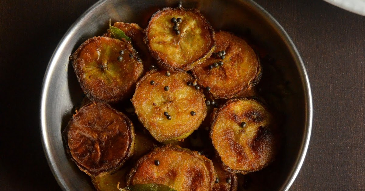 Indulge...: Raw Banana Fry | Vazhakkai Fry | Vazhakya Tawa Fry ...