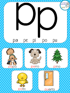 Las sílabas de la consonante P. Retroalimentación cuadernillo 3