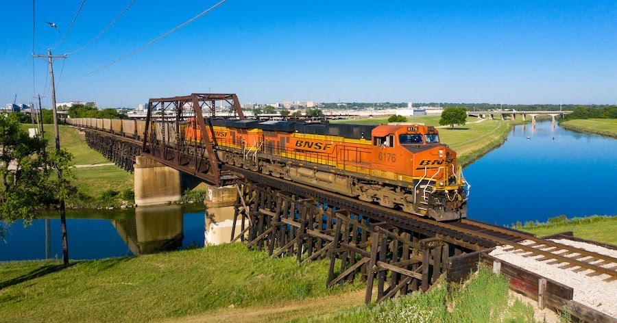 Industrial History: FWWR/Frisco 1902 Bridge over West Fork Trinity ...