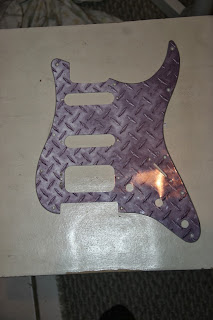 callahan's guitar projects: Frankenstrat pickguard replacement
