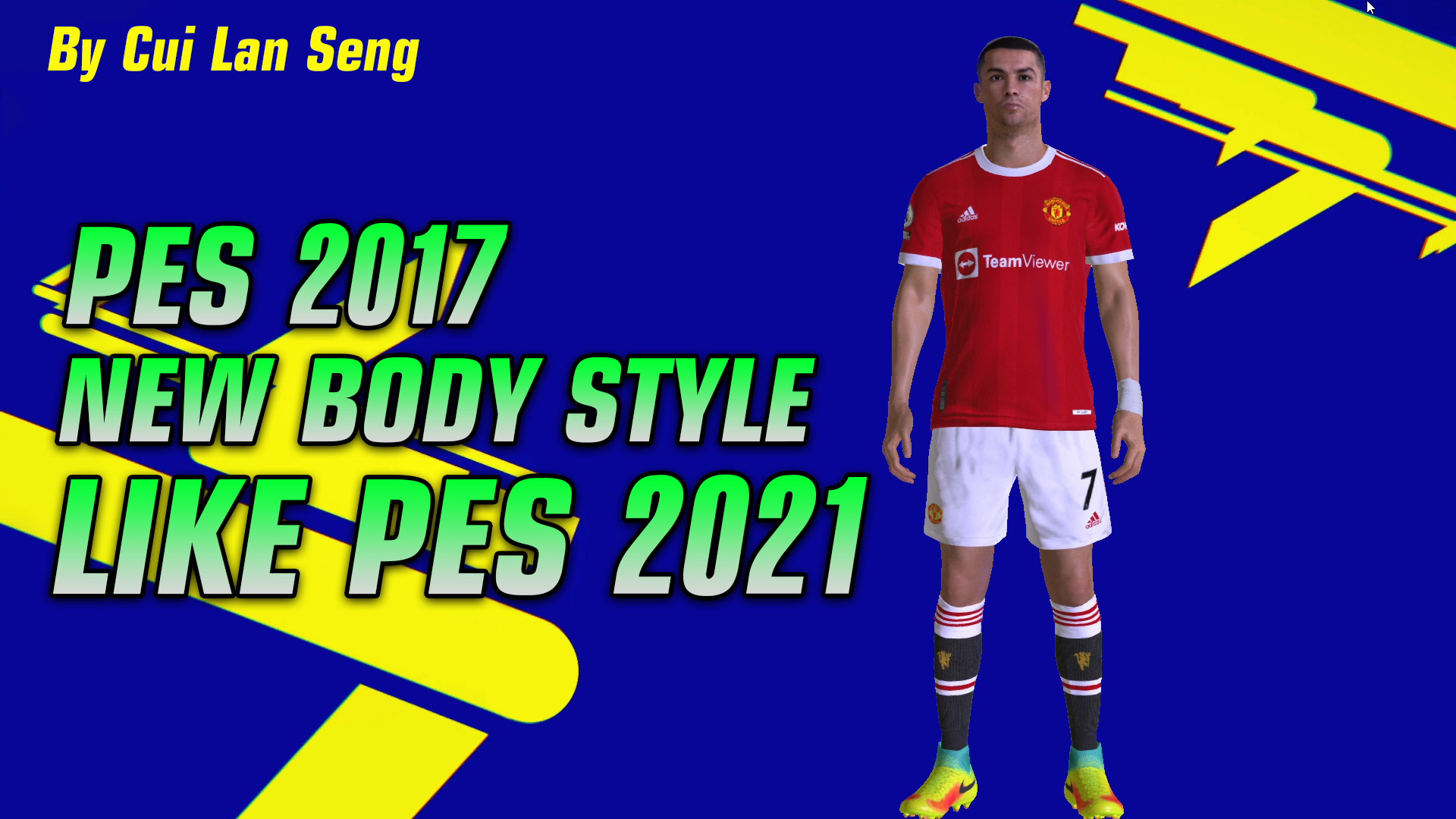 PES 2017 - New Body Style Look Like PES 2021 by Cui Lan Seng