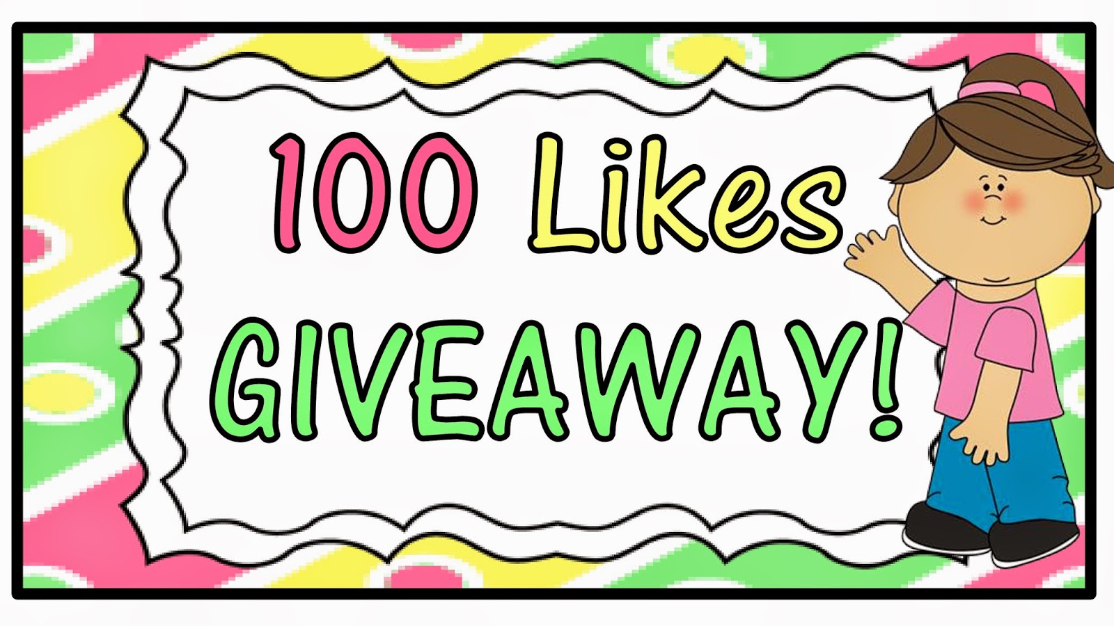 100 Likes Giveaway!! | Hillary's Teaching Adventures