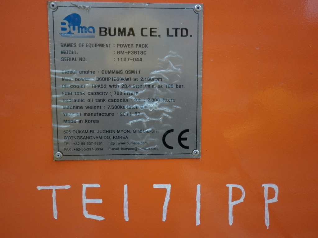 JackCon Global: Used 2.5m Casing Oscillators (BUMA) for Sale