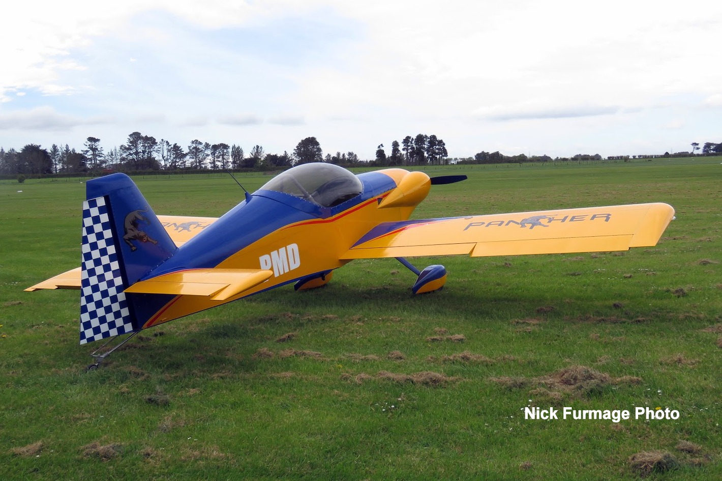 NZ Civil Aircraft: SPA Panther ZK-PMD at Stratford