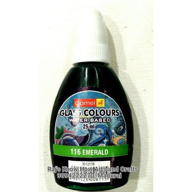 Art and Craft Shop in Madurai: Glass colors