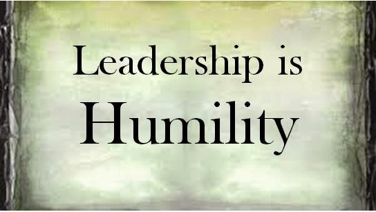 Leadership is Humility