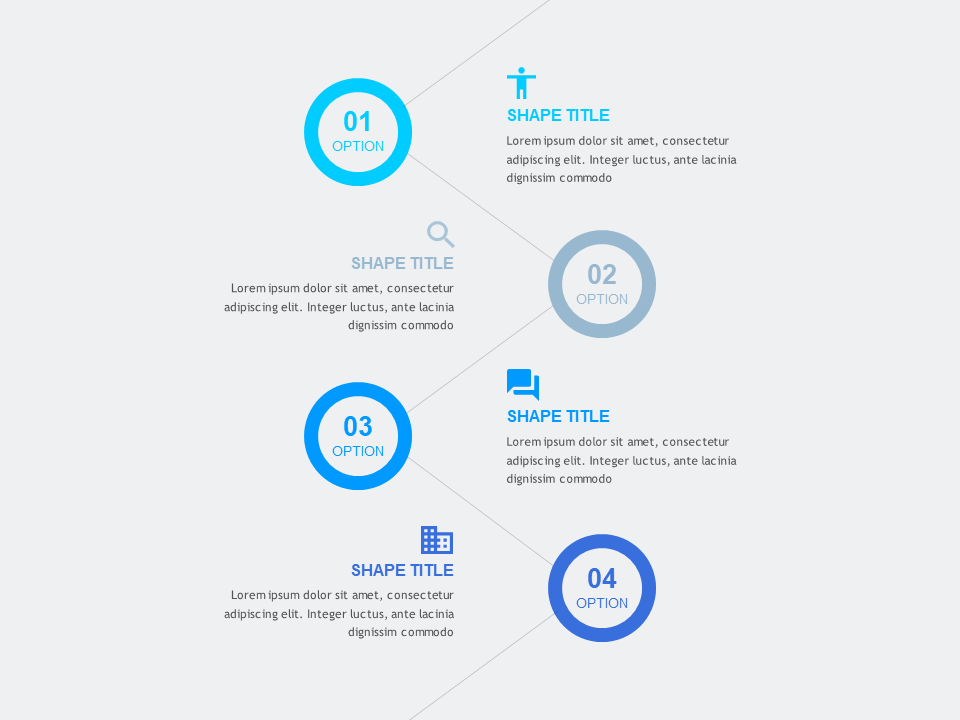 Vertical Ring Connection PowerPoint Templates - PowerPoint Free