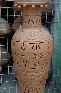 Mud Flower Vase ~ Handmade Accessories