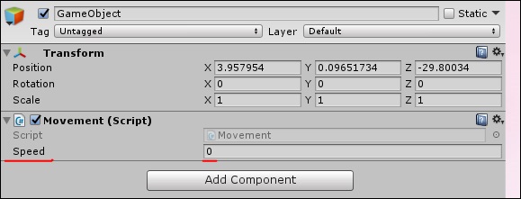 Unity - Basic Movement Scripting