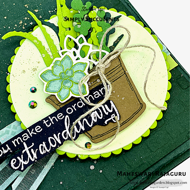 Stampin' Up! Simply Succulents - Ink & Inspiration Blog Hop [MyStampGarden]