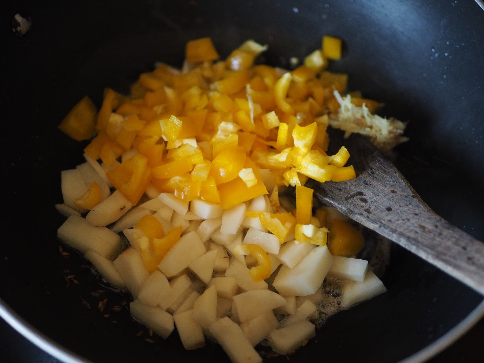 Meri Rasoi: Sabudana Khichdi (with a bellpeppers)