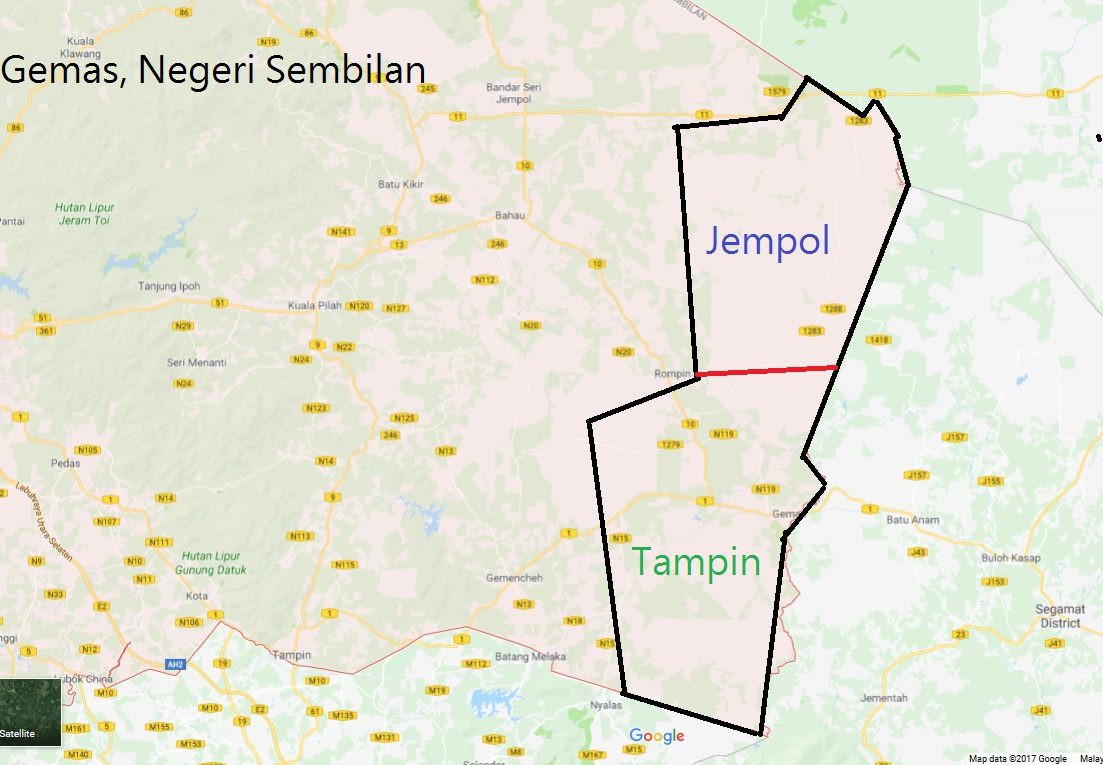 Philip DXing Log Malaysia 飛力浦DX廣播情報局: [Minor topic]: Gemas is under ...