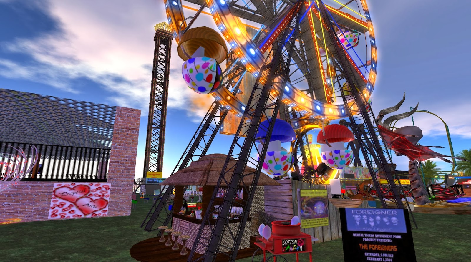 Amusement Parks in Second Life- Piers Diesel Reporting... ~ The SL Enquirer
