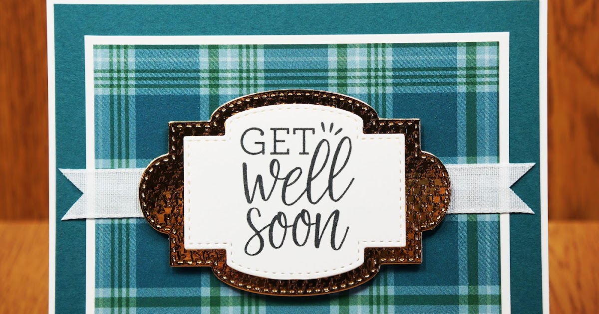 Heart's Delight Cards: Masculine Get Well