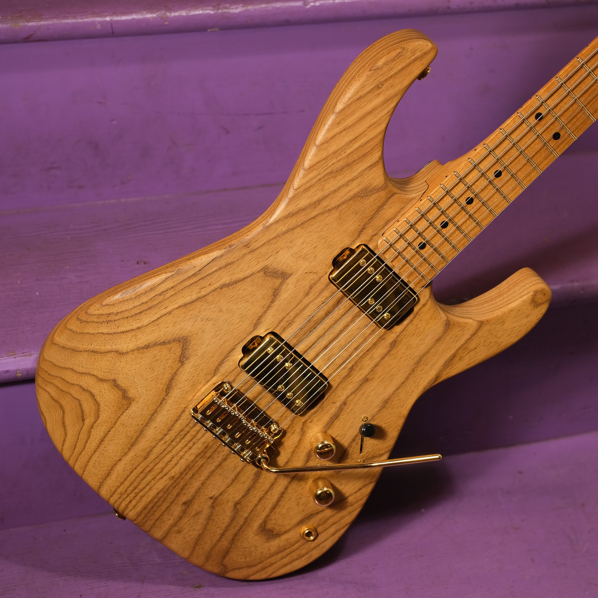 2021 Warmoth Roasty-Toasty Super-Strat Partscaster Electric Guitar