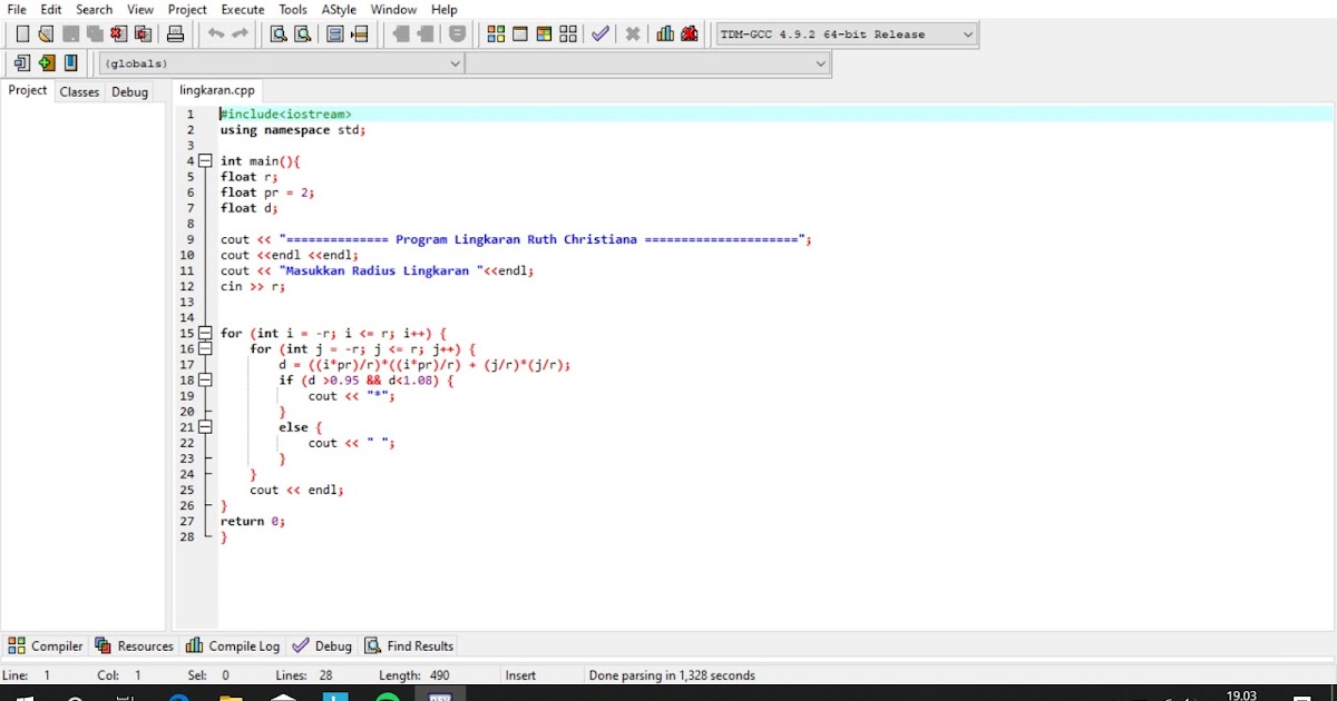 Tugas ke-8. Kombinasi Percabangan dan Perulangan
