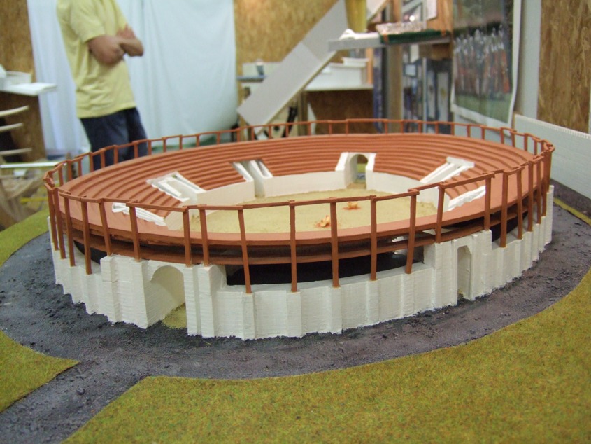 Cheryl Evans Art: Caerleon Roman Amphitheatre