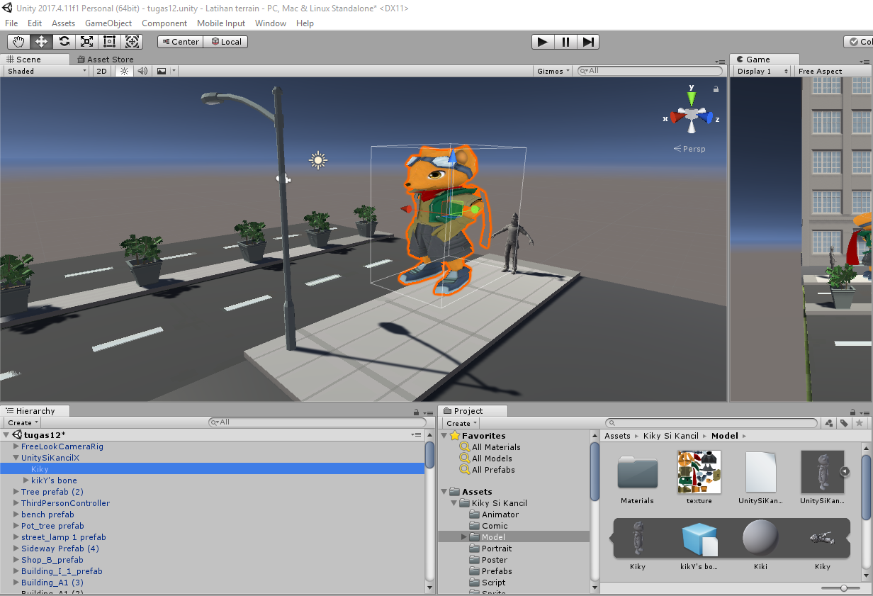 Pemrograman Permainan - Belajar Membuat Karakter dan Animasi 3D Pada ...