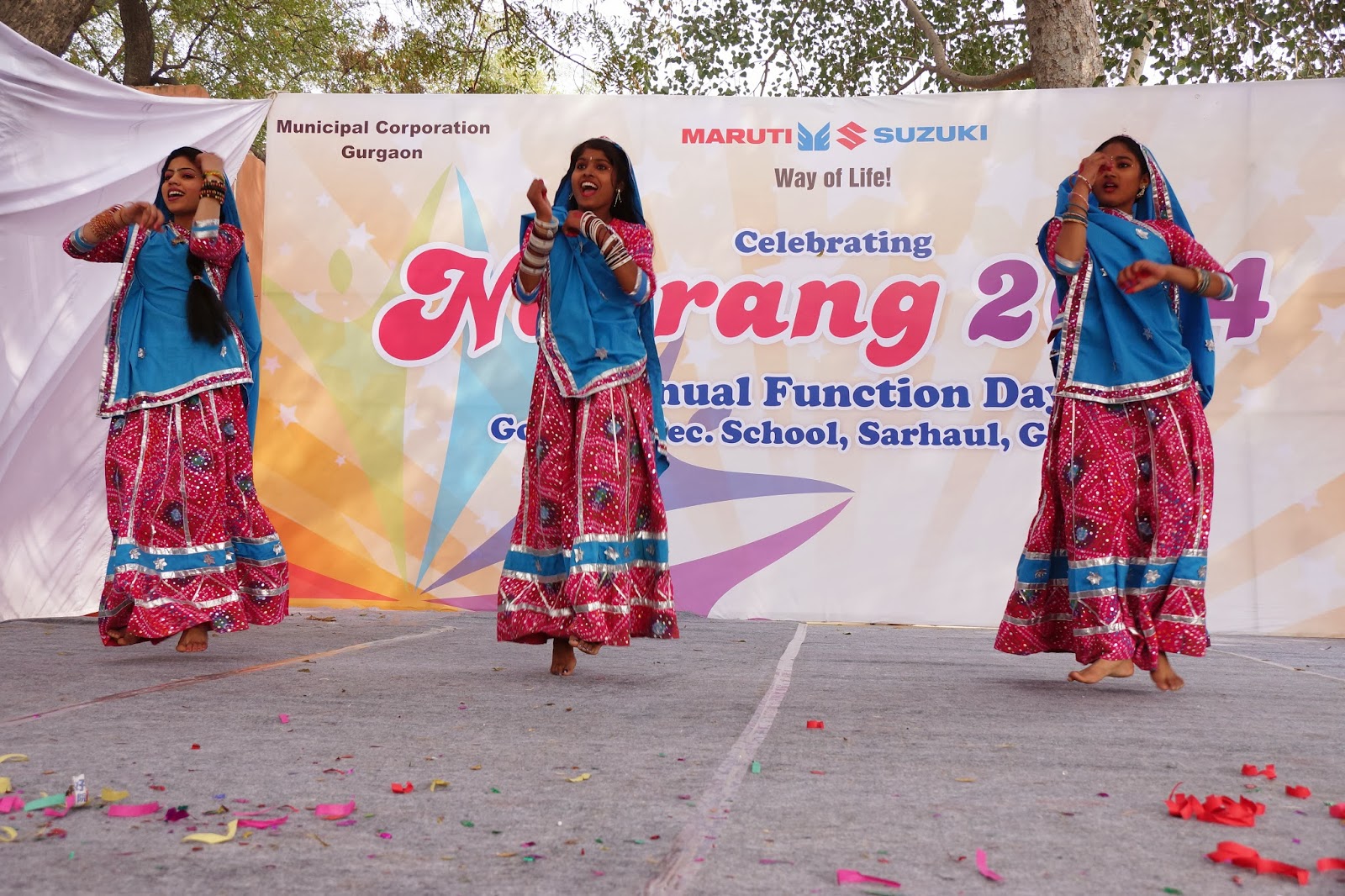 GSSS Sarhaul: Second Annual Function "NAVRANG 2014"