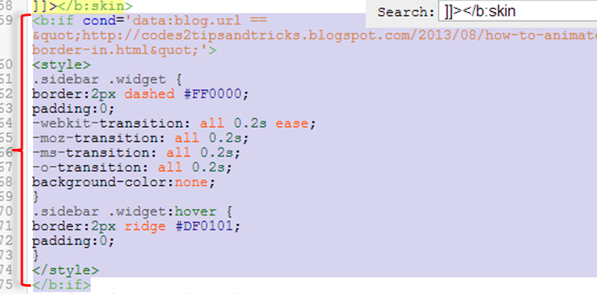 How to Hide or Show CSS Effect in a Specific Page of your Blog ...