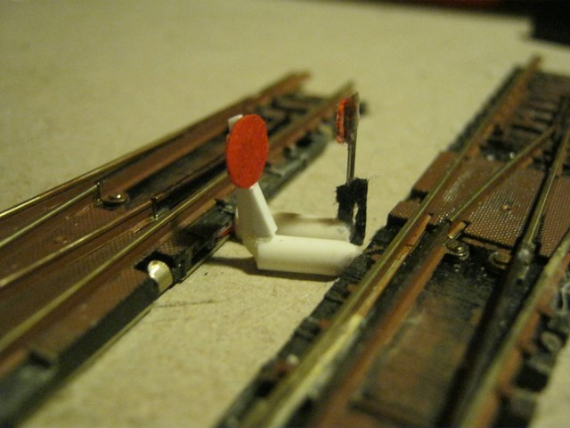 TRAIN LAYOUTS AND SMALL SCALE MODELS: Railroad Switch Stand