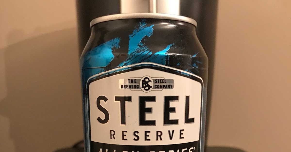 Malt Beverage Of The Week - Steel Reserve Spiked Blue Razz