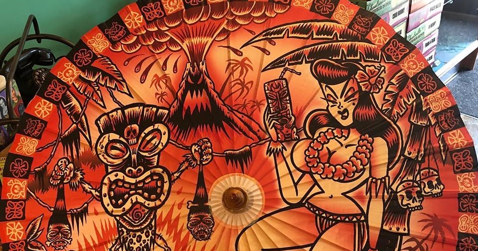 Sol Rac: "Return to Forbidden Island” NEW Parasol By Sol Rac from Retro ...