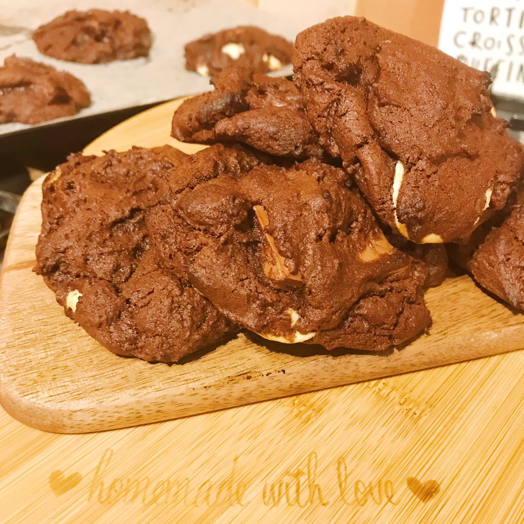 The BEST Triple Chocolate Cookies Recipe | Food and Other Loves