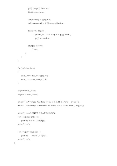 Round robin scheduling algorithm in java - verticalpasa