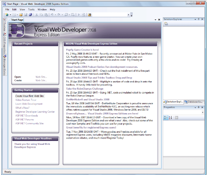 All Questions In One Site Installing Visual Web Developer 2008 Express Edition Aspnet