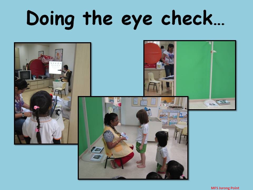 My First Skool - Jurong Point: Eye Check (K1 & K2) 2012
