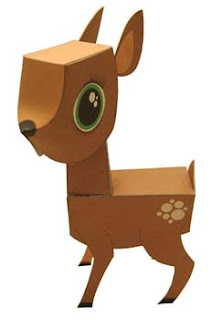 Papercraft - Bambi Deer - Papercraft4u | Free Papercrafts, Paper Toys ...