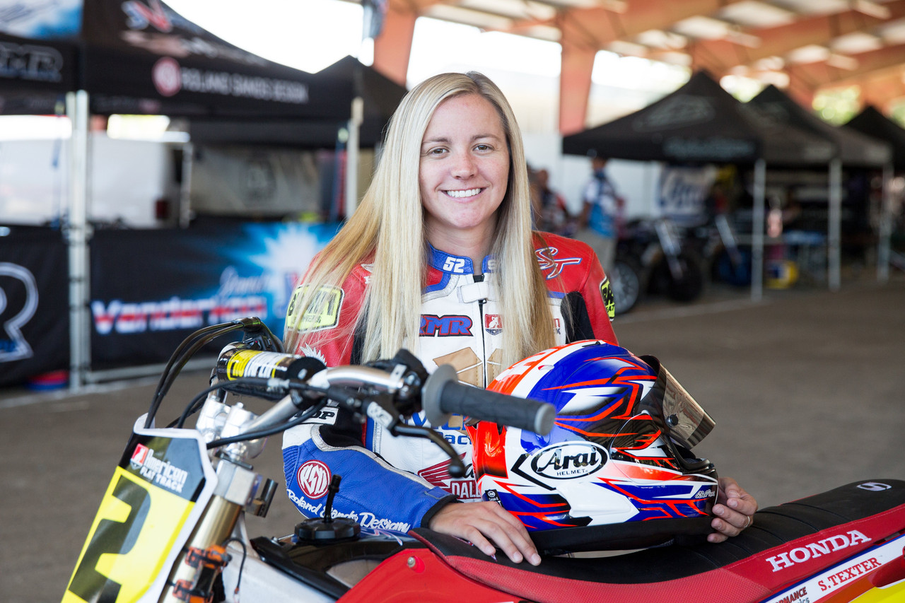 POPPA WHEELIE: Shayna Texter- Flyin Female Flat Tracker