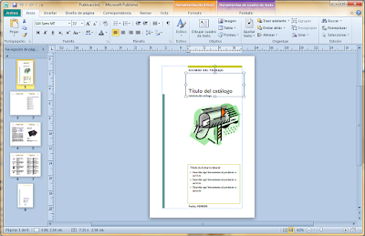 LA INFORMATICA: Microsoft Publisher 2010