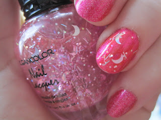 Glitterd1: Kleancolor Metallic pink