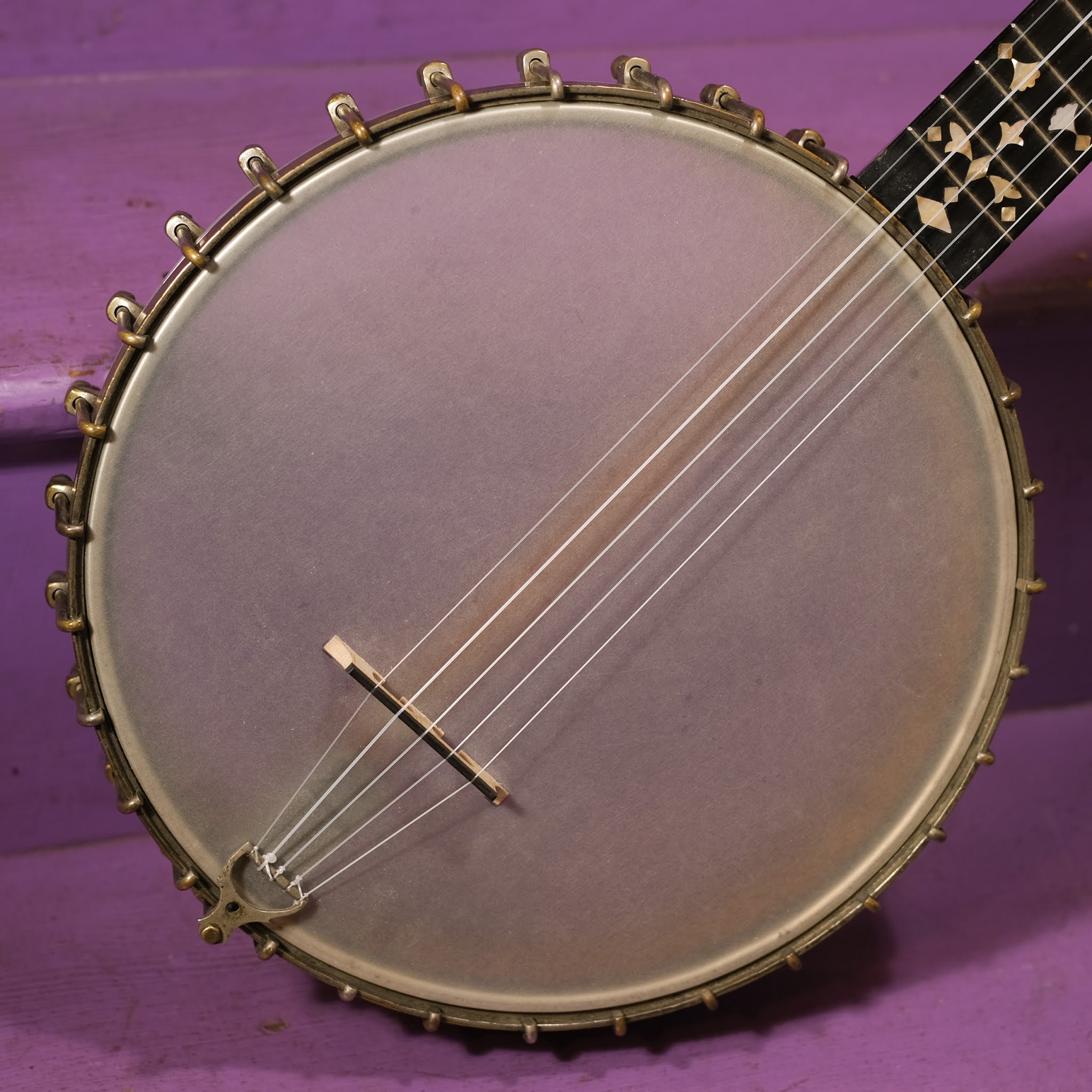 1894 SS Stewart Champion No. 3 Openback 5-String Banjo