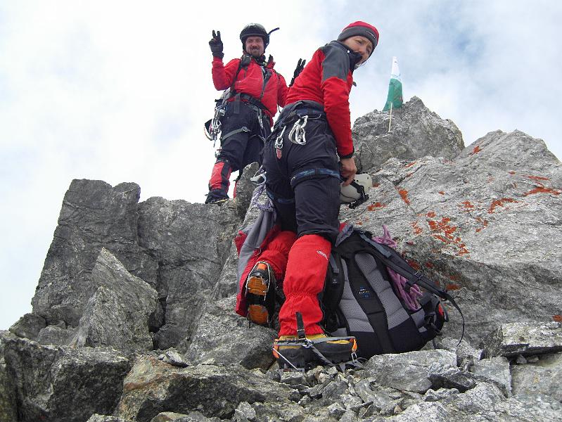 RobyUltra: Punta Baretti (4006 mt) Monte Brouillard (4068 mt) 11-07-2009