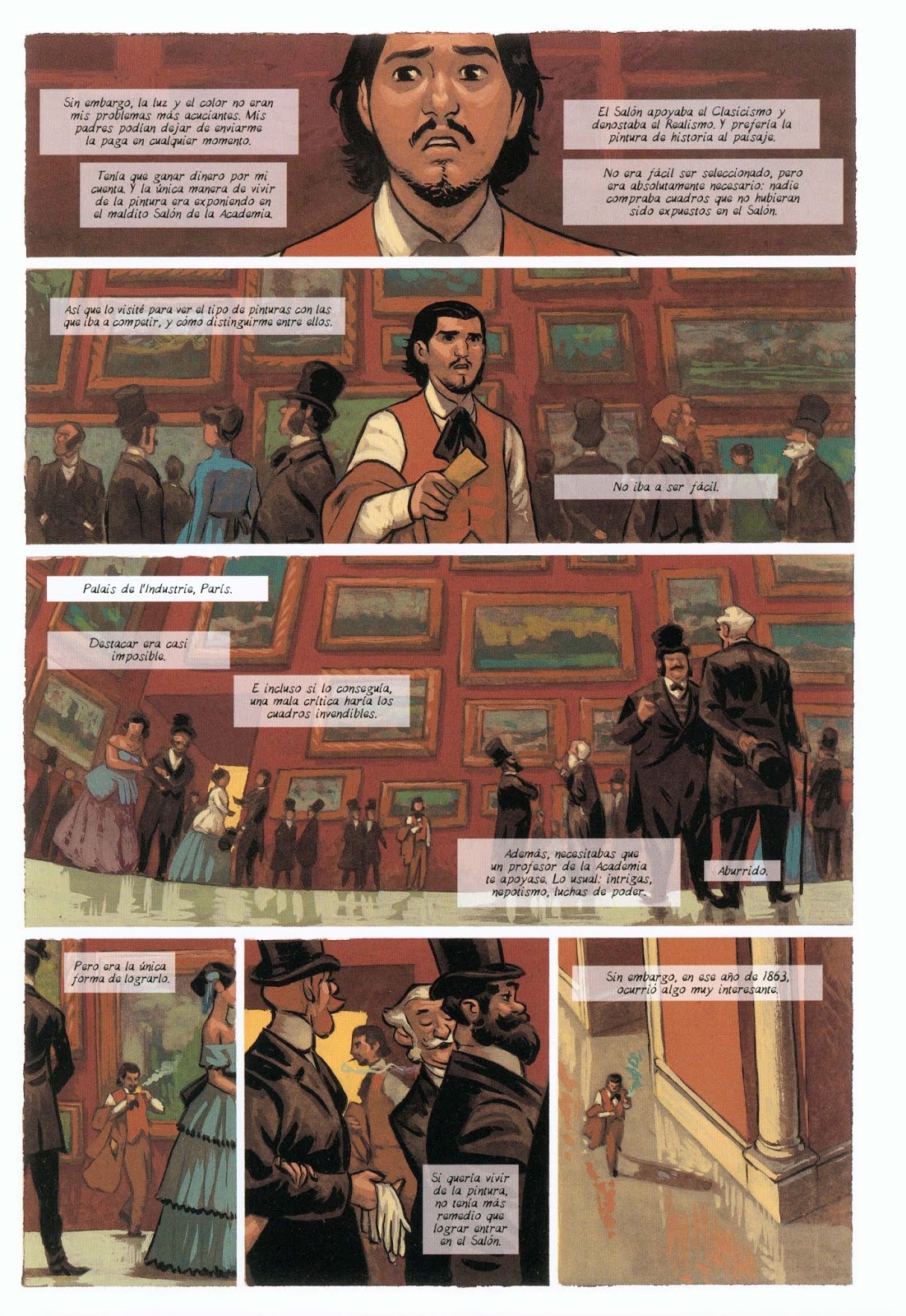 Galicia Comic: Monet. Nomada de la luz